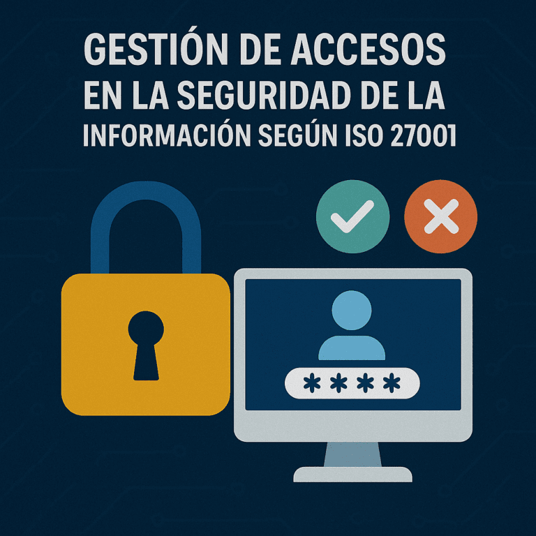 Control de accesos según ISO 27001 2026 - Edorteam